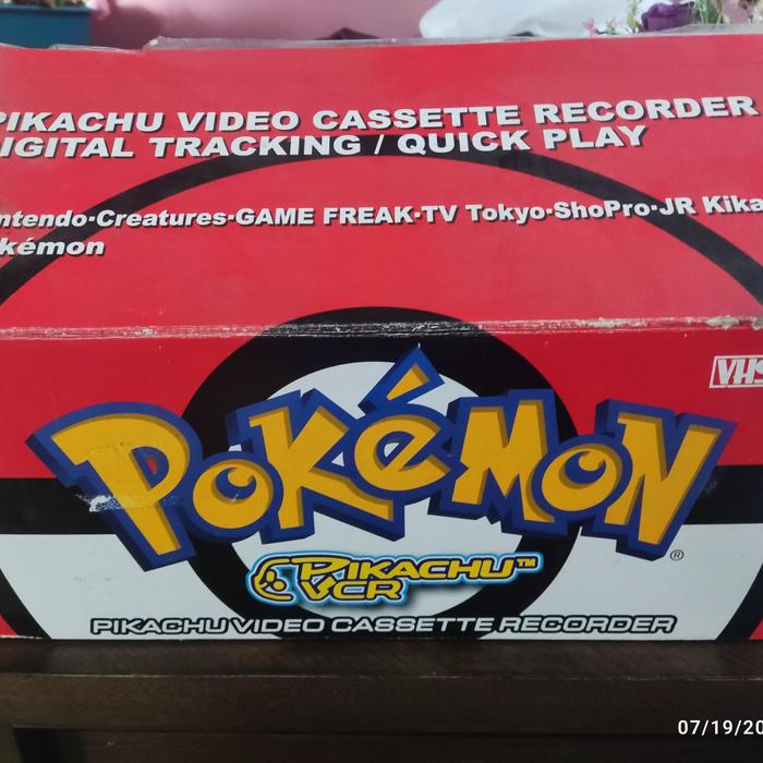 Jual Pokemon Special VCR Pikachu Edition VHS Player - Kota Bandung - My ...