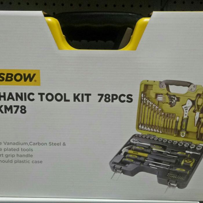 Jual Krisbow Set 78 Pcs Perkakas Mekanik Yellow Box - Kota Denpasar ...