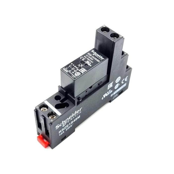 Jual schneider RSB2A080BD - interface plug in relay 2CO 24DC 8A ...