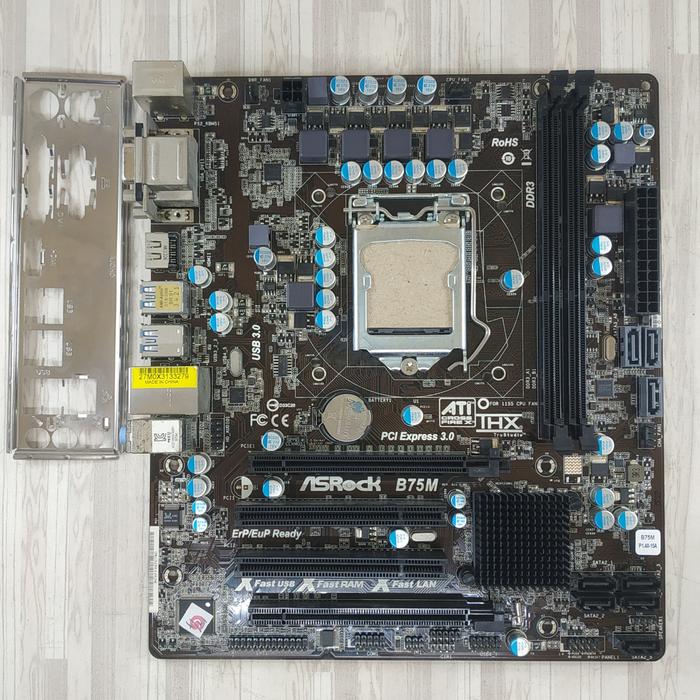 motherboard intel B75 - Rp450.000