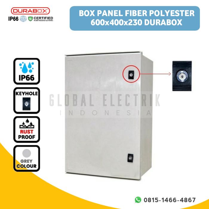 Jual Box Panel Polyester Metal 600x400x230 mm IP65 Water Resistant ...