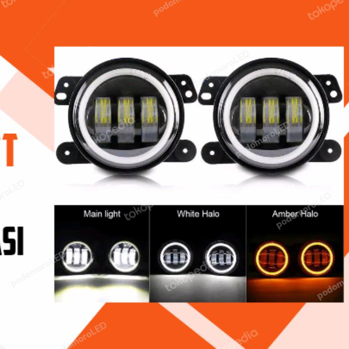 Jual LAMPU FOGLAMP BEMPER VARIASI MOBIL 30 WATT+ DRL SEIN - Jakarta ...