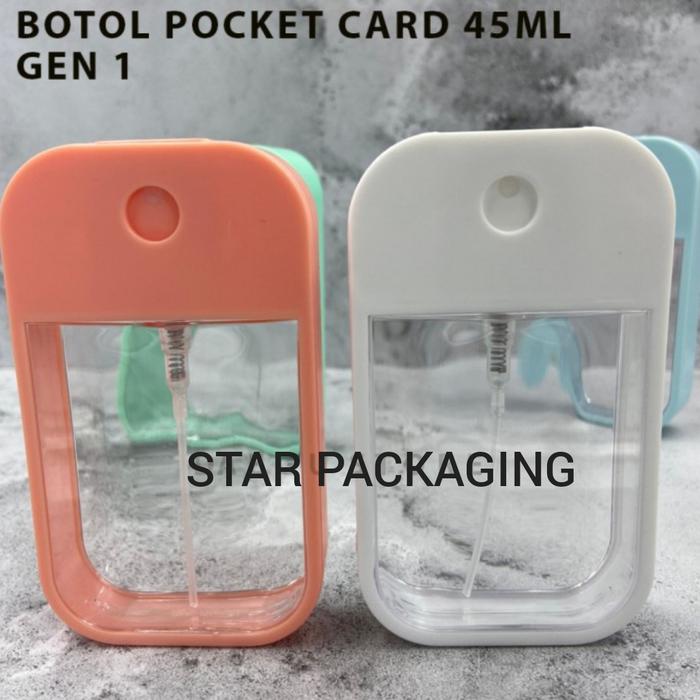 Jual Botol Pocket 45ml Botol Spray 45ml Botol Spray Kotak 45ml Pocket ...