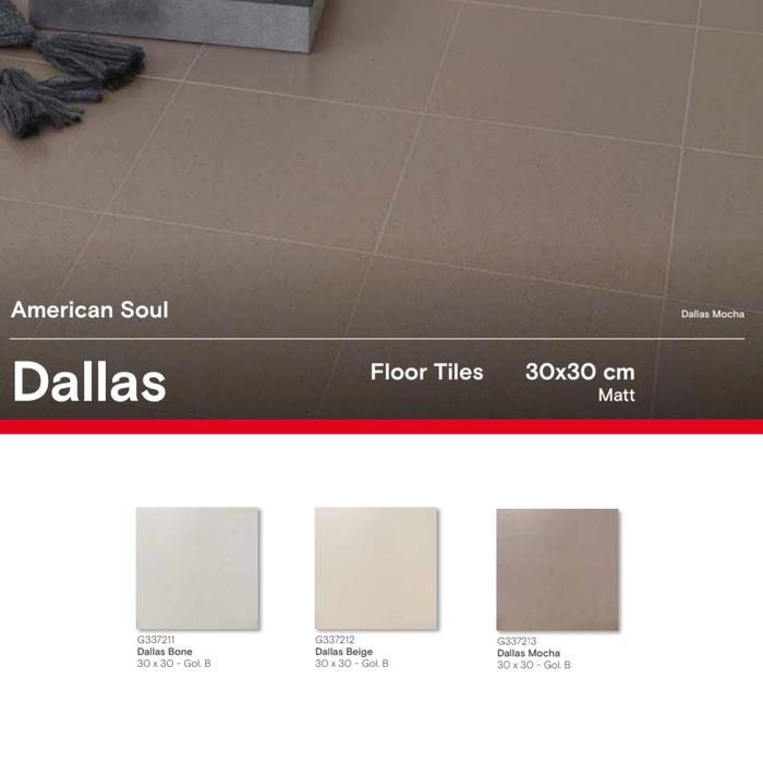 Jual Keramik Roman 30x30 Dallas Bone Beige Mocha G337211 G337212 ...