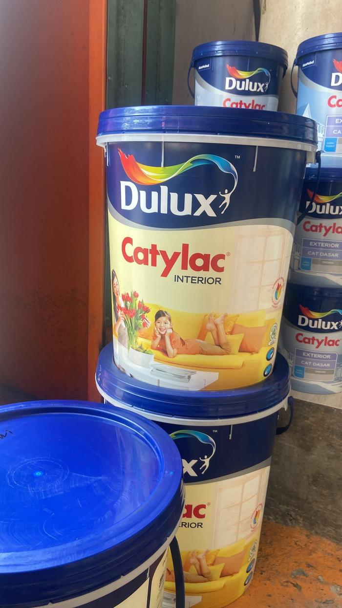 Jual 1501 CATYLAC Dulux Putih Cat Tembok interior 25kg /KHUSUS INSTAN ...