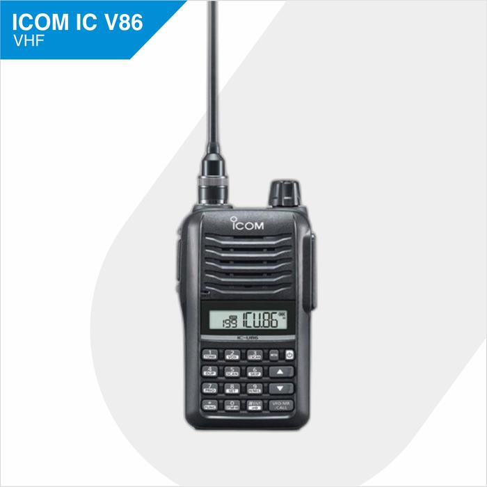 Jual HT Icom V86 New Handy Talky I Com IC V 86 Radio Aicom Komunikasi ...