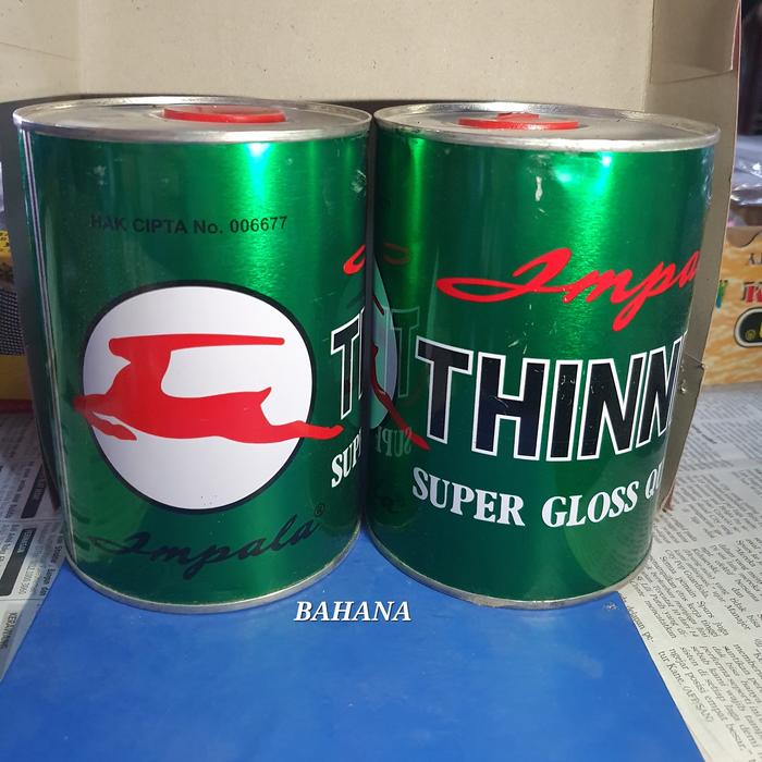 Jual Thinner pengencer cat kayu cat besi IMPALA 1 L - Kota Bekasi ...