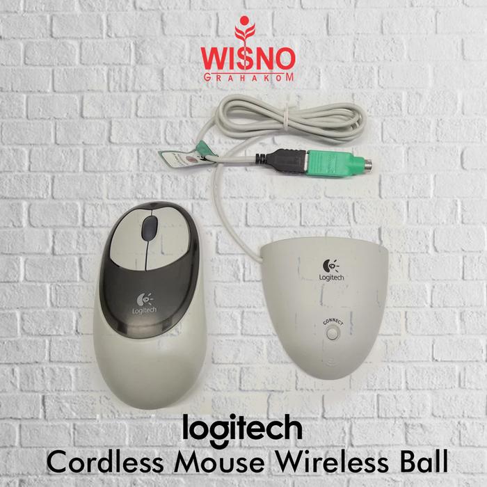 Jual Logitech Cordless Mouse Wireless Ball - Kota Yogyakarta - Wisno ...