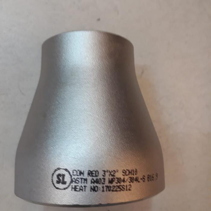 Jual Reduser Las stainless ss 304 sch 10 ( 2" x 1 1/2" inch ) - Jakarta ...
