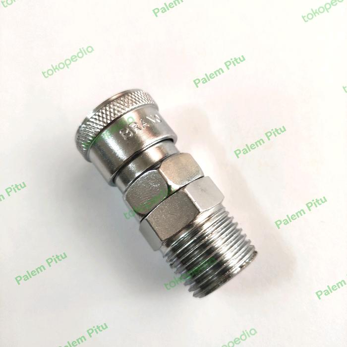 Jual BRANO Coupler 40 SM (1/2") - Socket Male ( drat luar 1/2" ) - Kota ...