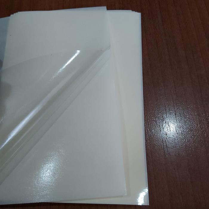 Jual Stiker Vinyl Transparan Glossy A4 - Stiker Motor - Stiker Label ...