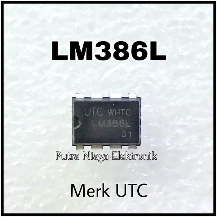 Jual ic LM386 Dip 8 Pin LM386N LM386N-1 Power Audio Amplifier - Kota Bandung - Putra Niaga ...