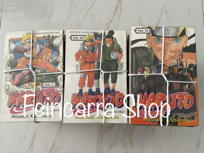 Jual Komik Naruto Set Full Disampul Semua - Kota Bandung - Feincarra Shop | Tokopedia