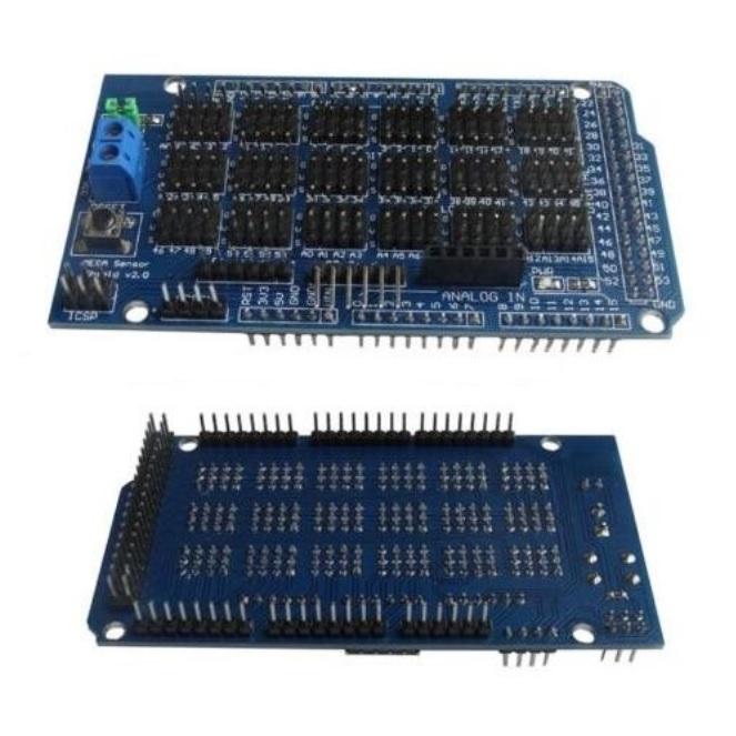 Jual V2 Mega Sensor Shield for Arduino_Mega ATMEGA 2560 R3 1280 ...