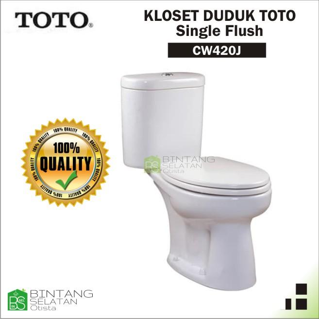 Jual CLOSET DUDUK / MONOBLOK TOTO CW 420 J - CW 421 SENSOR - Kota ...