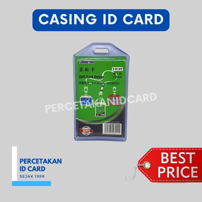 Jual CARD HOLDER KARET 1 MUKA / CASING ID CARD KARET 1 MUKA ...