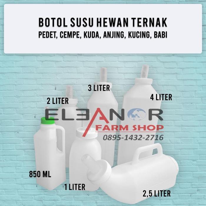 Jual BEST Botol Susu Pedet / Anak Sapi Kuda Kerbau Kapasitas 1 liter 2 ...