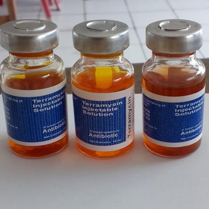 Jual OBAT HEWAN TERRAMYCIN OKSITETRASIKLIN - Kota Semarang ...