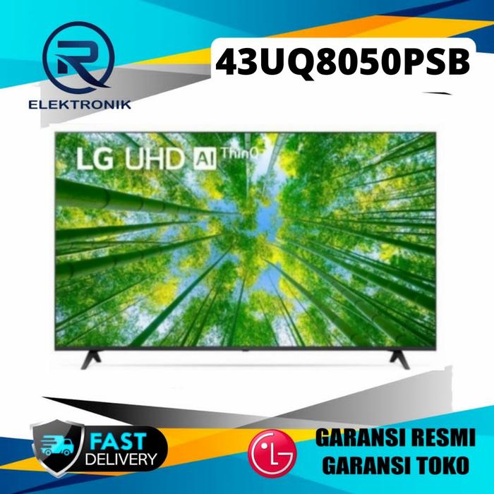 Jual Smart TV LG 43UQ8050PSB 4K UHD 43 Inch Magic Remote 43uq8050 ...