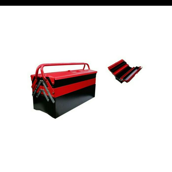 Jual KRISBOW TOOLBOX 3STEP 55X23.5X33.5CM STEL LRTBS5 KW0101149 ...
