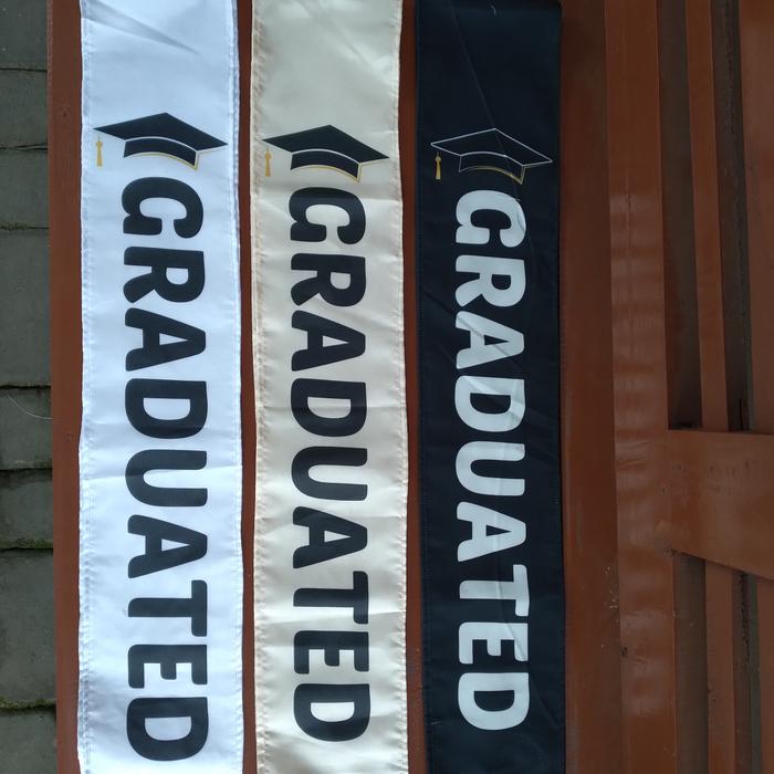 Jual selempang wisuda, selempang kelulusan, selempang graduation - Kota ...