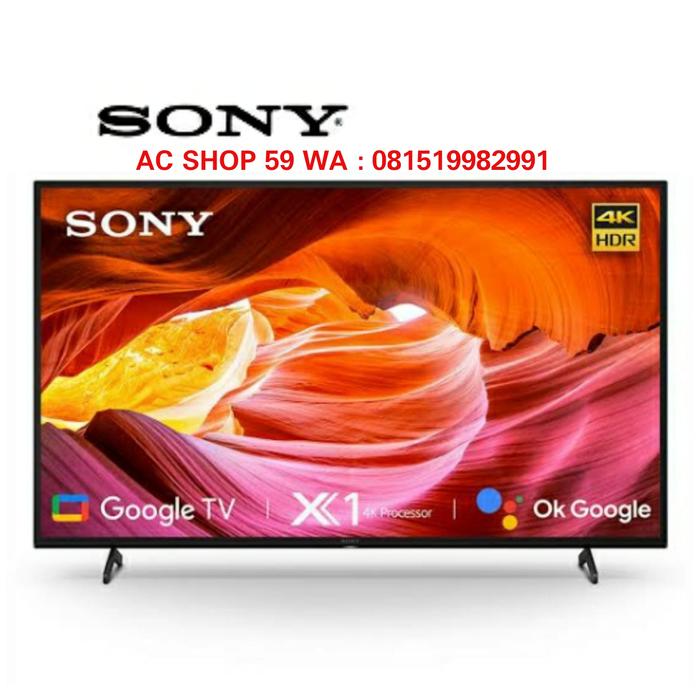 Jual SONY 65X75K UDH 4K HDR Smart Google Android TV 65 Inch KD-65X75K ...