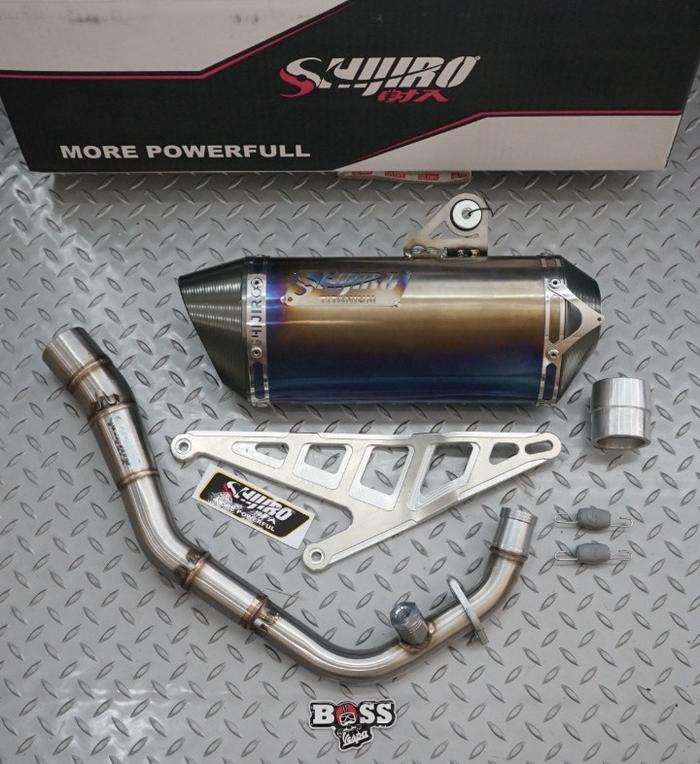 Promo Knalpot Shijiro Vyper Titanium Vespa Sprint Primavera S LX LXV ...