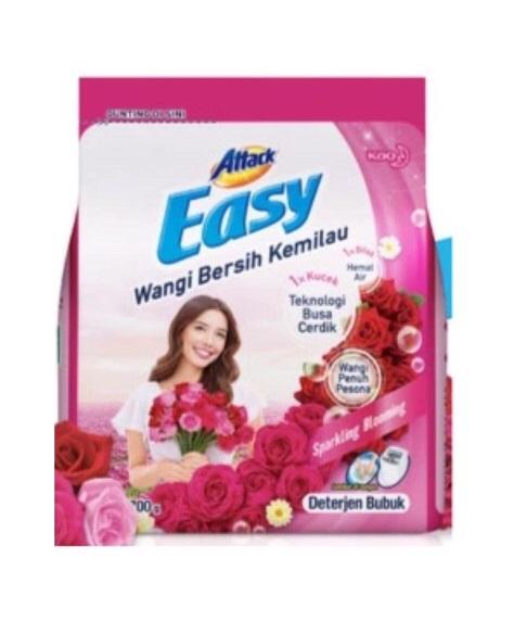 Jual Attack Easy detergent / deterjen bubuk 700gr - sparkling bloom ...