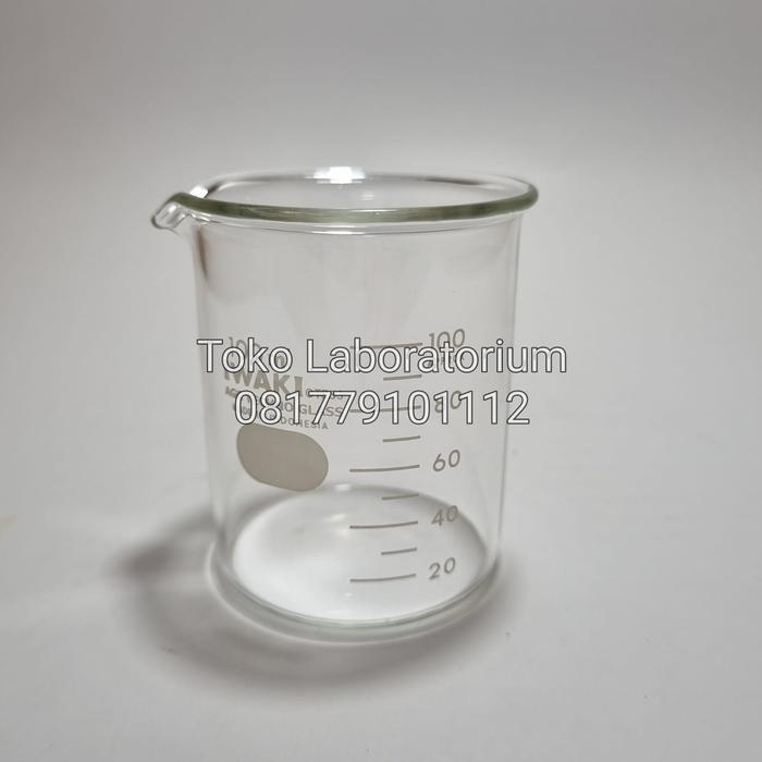 Jual beaker glass 100 ml low form IWAKI PYREX /gelas kimia - Kota Depok - Ola Laboratorium ...