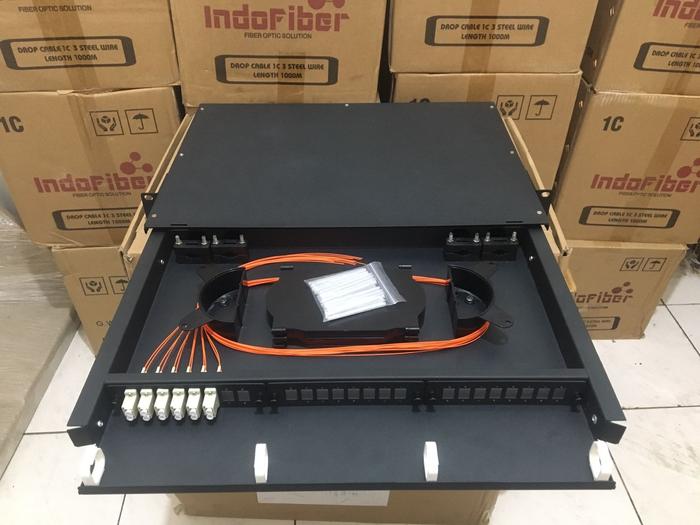 Jual OTB 12 core LC multimode rackmount sliding + Pigtail - Jakarta ...