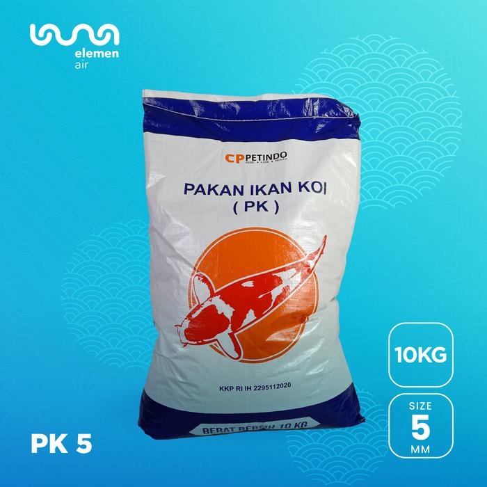 Jual CPPETINDO Pakan Pelet Ikan Koi PK Makanan Ikan Fish Food 5 mm ...