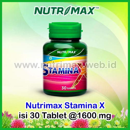 Jual Nutrimax Stamina X Vitamin/Obat Herbal Untuk Penambah Vitalitas ...