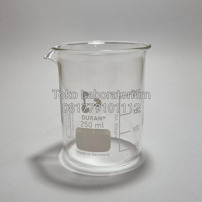 Jual Beaker glass 250 ml DURAN low form / gelas kimia DURAN - Kota Depok - Ola Laboratorium ...