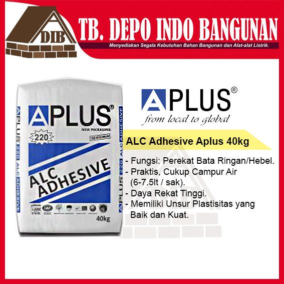 Jual ALC APLUS PEREKAT LEM HEBEL BATA RINGAN HARGA PER KG - Kota Bekasi ...