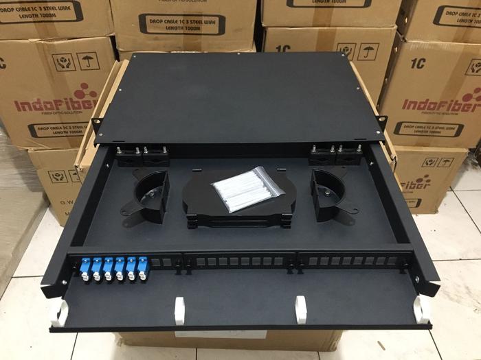 Jual OTB 12 core LC singlemode rackmount sliding - Jakarta Pusat - TOKO ...
