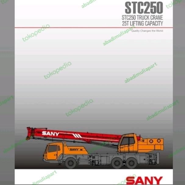 Jual Seal Kit Horizontal Outrigger Oil Cylinder SANY STC250 Genuine Part - Kota Surabaya ...