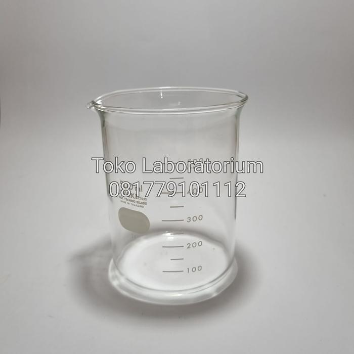 Jual beaker glass 500 ml Low form IWAKI PYREX / gelas kimia - Kota ...
