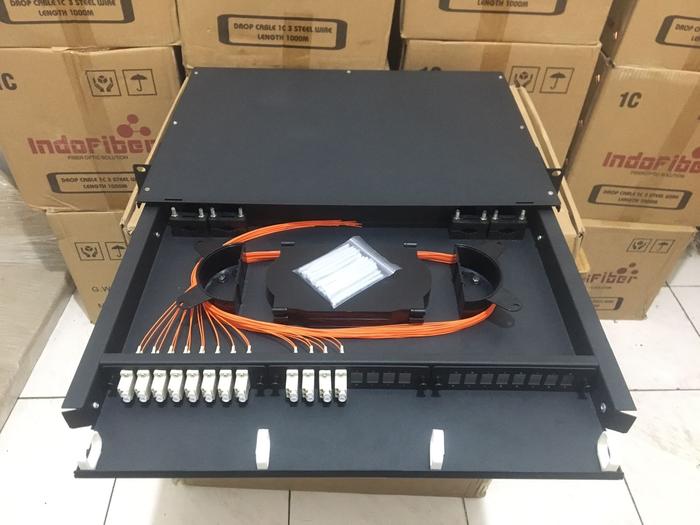 Jual OTB 24 core LC multimode rackmount sliding rail - Jakarta Pusat ...