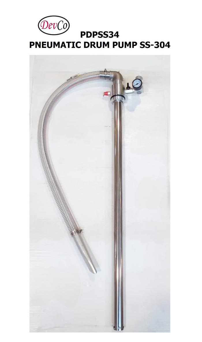 Jual IMPA 59.16.61 Pneumatic Drum Pump SS-304 Vacuum Suction PDPSS34 - 40mm - Jakarta Barat ...