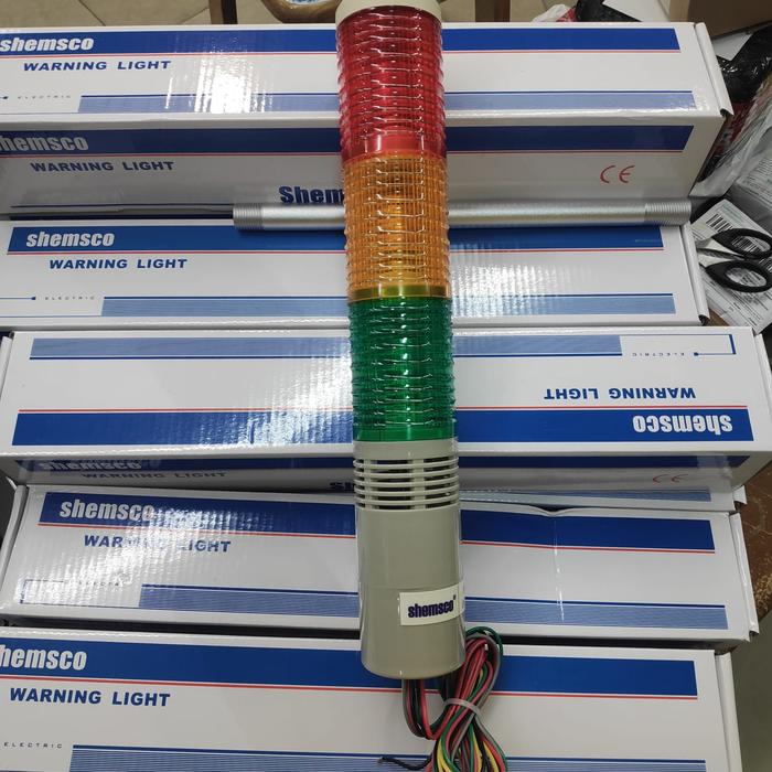 Jual Tower light(led) 3 lamp 24vdc Flicker(kedip) - Jakarta Pusat ...