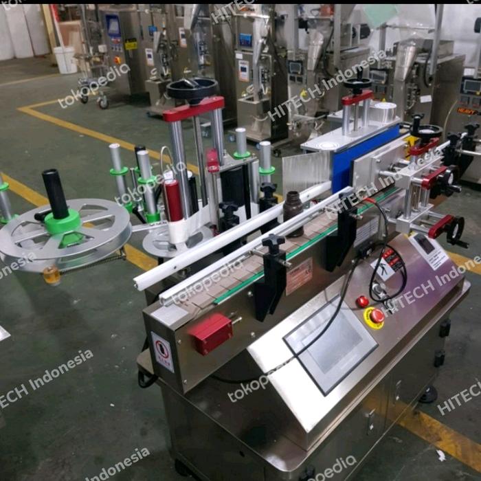 Jual Mesin Tempel Stiker Otomatis PLM-120R Automatic Labeling Botol ...