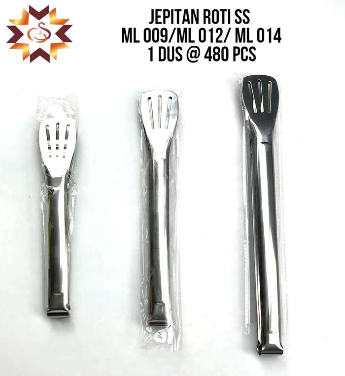 Jual Jepitan Makanan Jepitan Kue Roti Stainless 12 Inchi - Jakarta ...