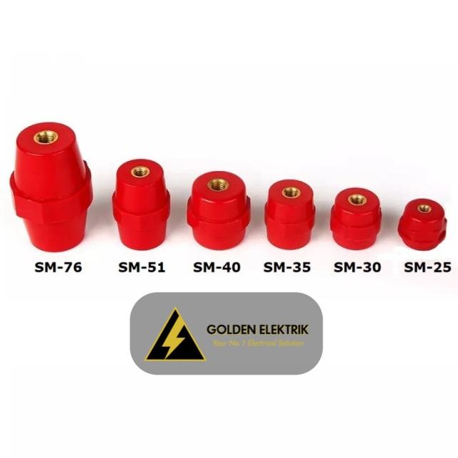 Jual BUSBAR ISOLATOR SM-35/SM35 M8 10kv Shemsco - Jakarta Pusat - Golden Elektrik | Tokopedia