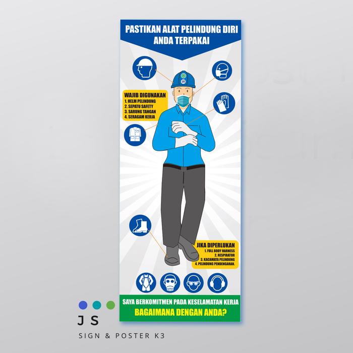 Jual SPANDUK BANNER K3 SAFETY APD - GRATIS TAMBAH LOGO - Kota Malang ...