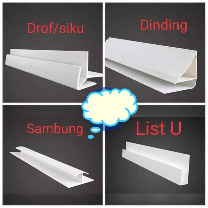 Jual lis plafon pvc polos - Kota Tangerang Selatan - RATU PLAFON PVC ...