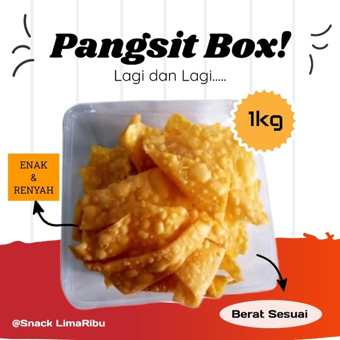 Jual kerupuk mie pangsit 250gr+krupuk pangsit 500gr+pangsit mie ayam ...