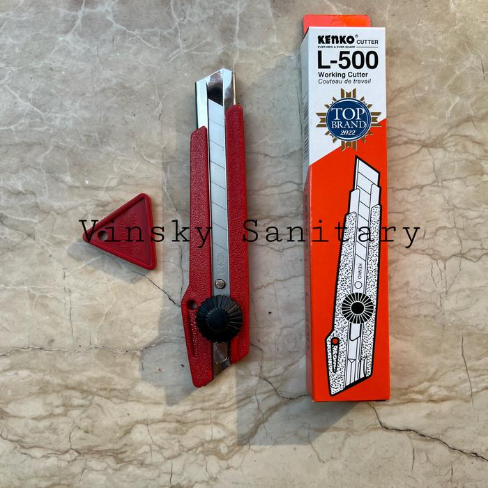 Jual Pisau piso cutter cater kuter BESAR L-500 - Jakarta Barat - Vinsky ...