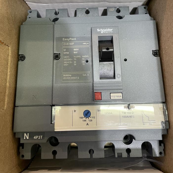 Jual SCHNEIDER MCCB CVS160F 160A 4P 36KA Original - Jakarta Pusat ...