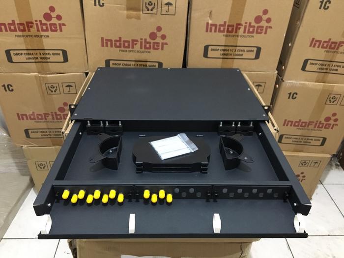 Jual OTB 12 core ST rackmount sliding Multimode/Singlemode - Jakarta ...