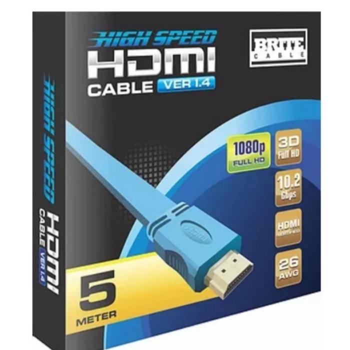 Jual BRITE CABLE HDMI 5 METER KABEL PROYEKTOR HDMI 5 METER - Jakarta Barat - INFOCUS Official ...